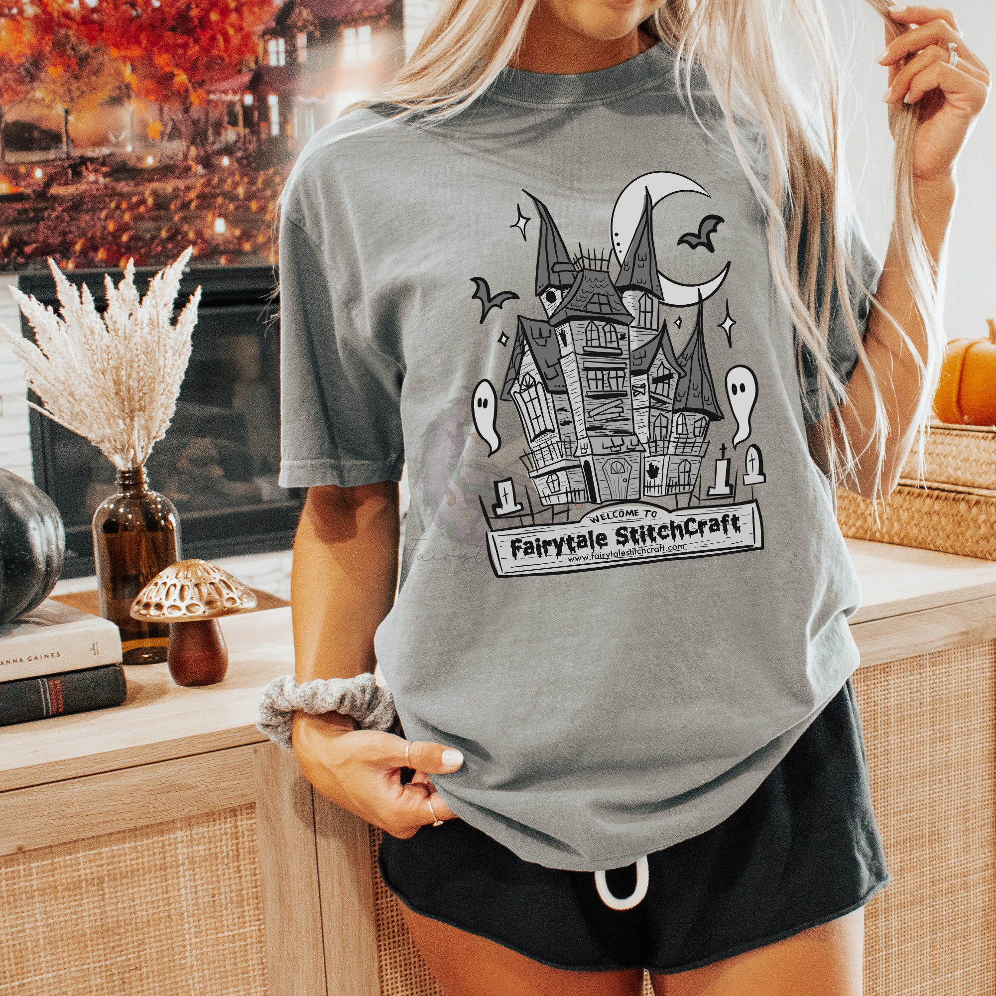 Fairytale Ave Shirt, Bookish Shirt, Whimsical Moon Tshirt – Fairytaleavenue
